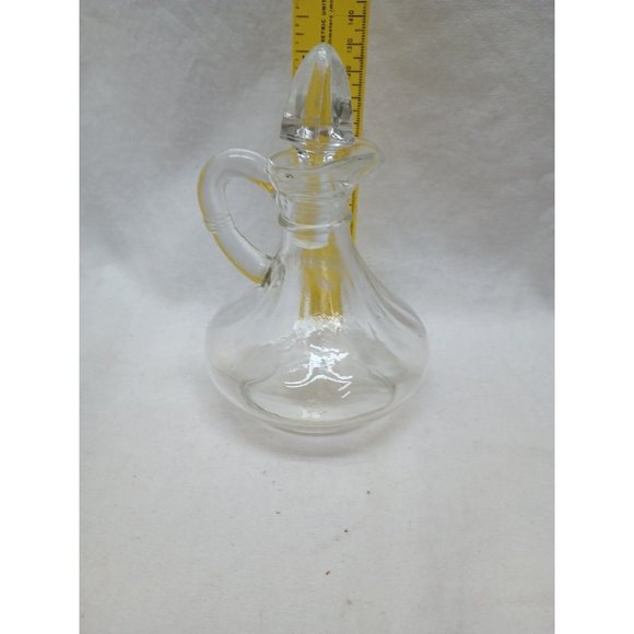 Anchor Hocking | Art | Vintage Glass Cruet With Stopper Anchor Hocking ...